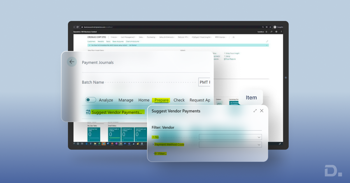 Vendor Payments in Dynamics 365 Business Central (2026)